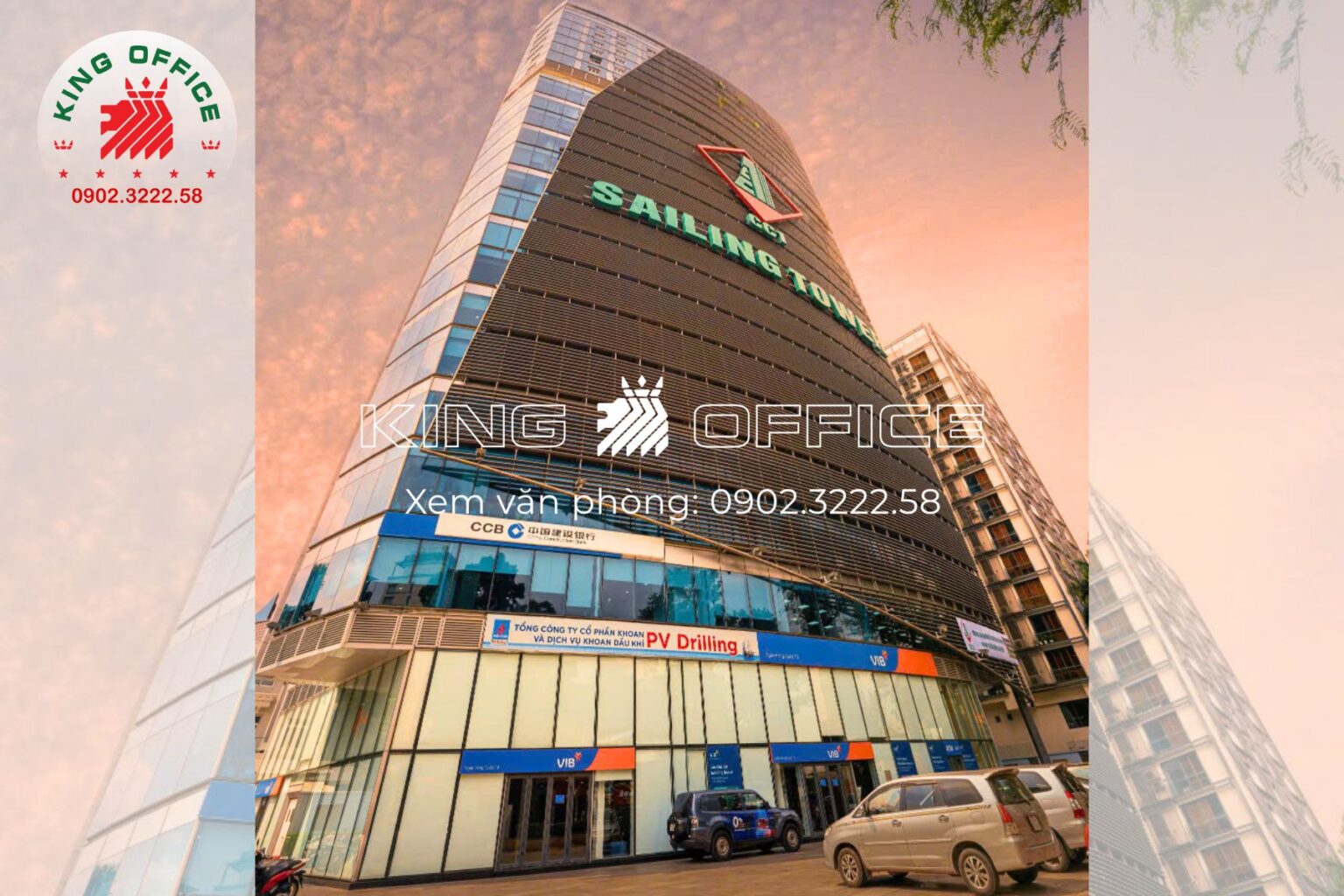 Cho thuê văn phòng Toà nhà Sailing Tower quận 1 ưu đãi 22/04/2025 ...